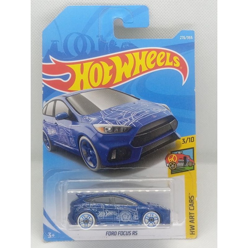 Hotwheels Ford Focus Rs