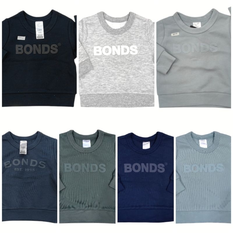 14 Bonds (ori factory reject stock) Baby kids Tech Sweater pullover ...