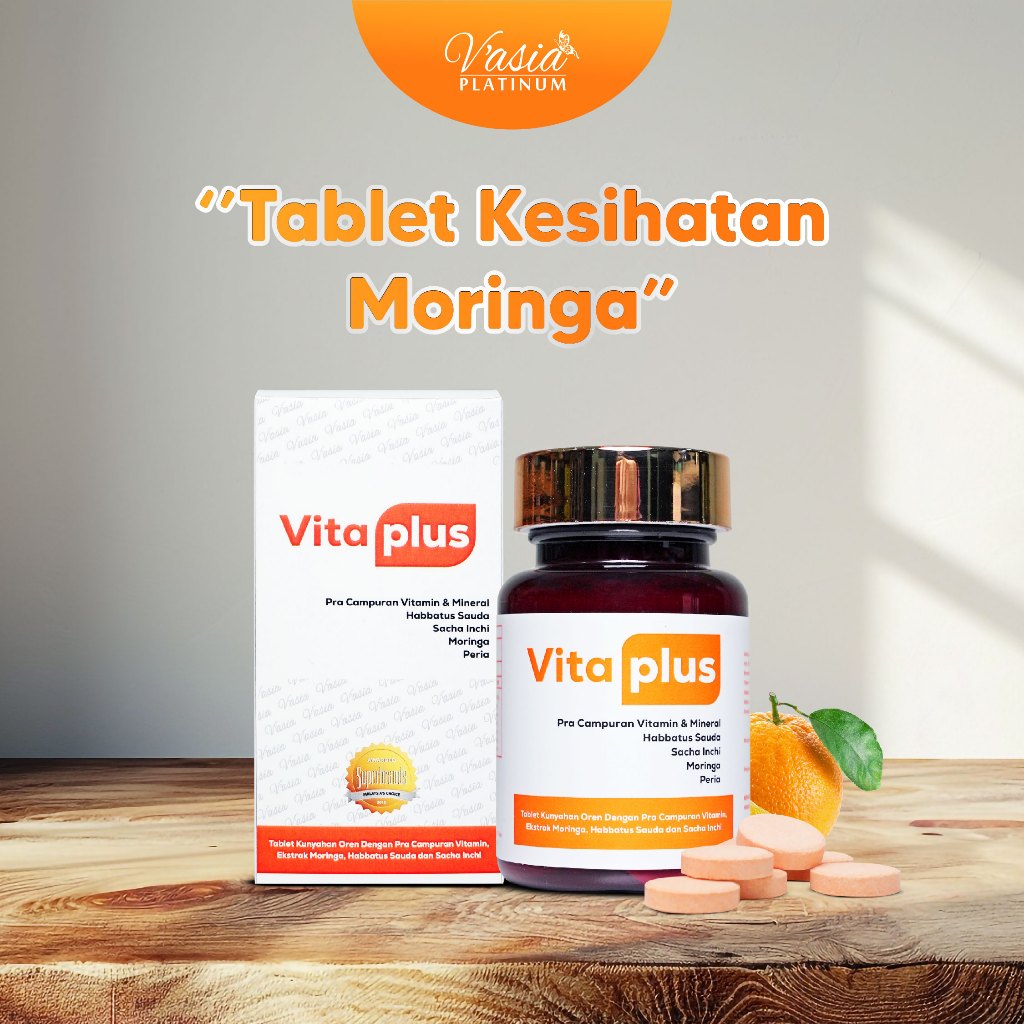 V'ASIA VITA PLUS - Tablet Kesihatan Moringa | Shopee Malaysia