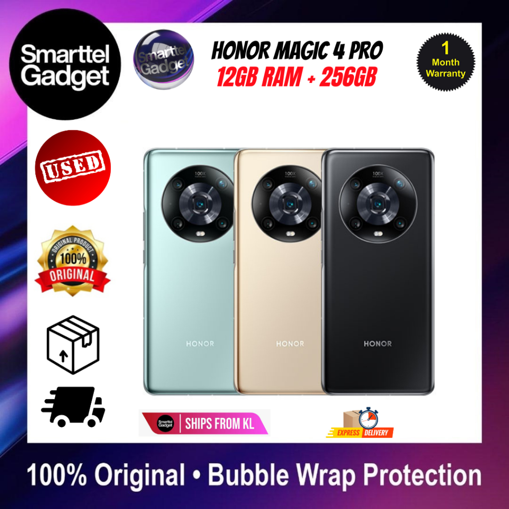 ORIGINAL USED HONOR MAGIC 4 PRO 12GB RAM + 256GB | 6.81inch | 4600mAh ...