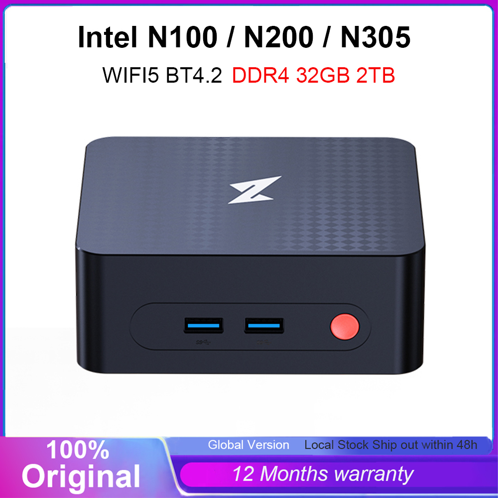 SZBOX Mini PC 12th Gen Intel Core i3 N305 N100 DDR4 32GB 500GB BT4.2 ...