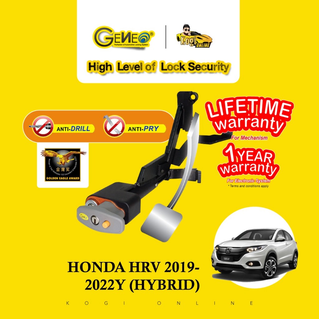 Geneo Pedal Lock - Honda HRV 2019-2022y (HYBRID) | Shopee Malaysia