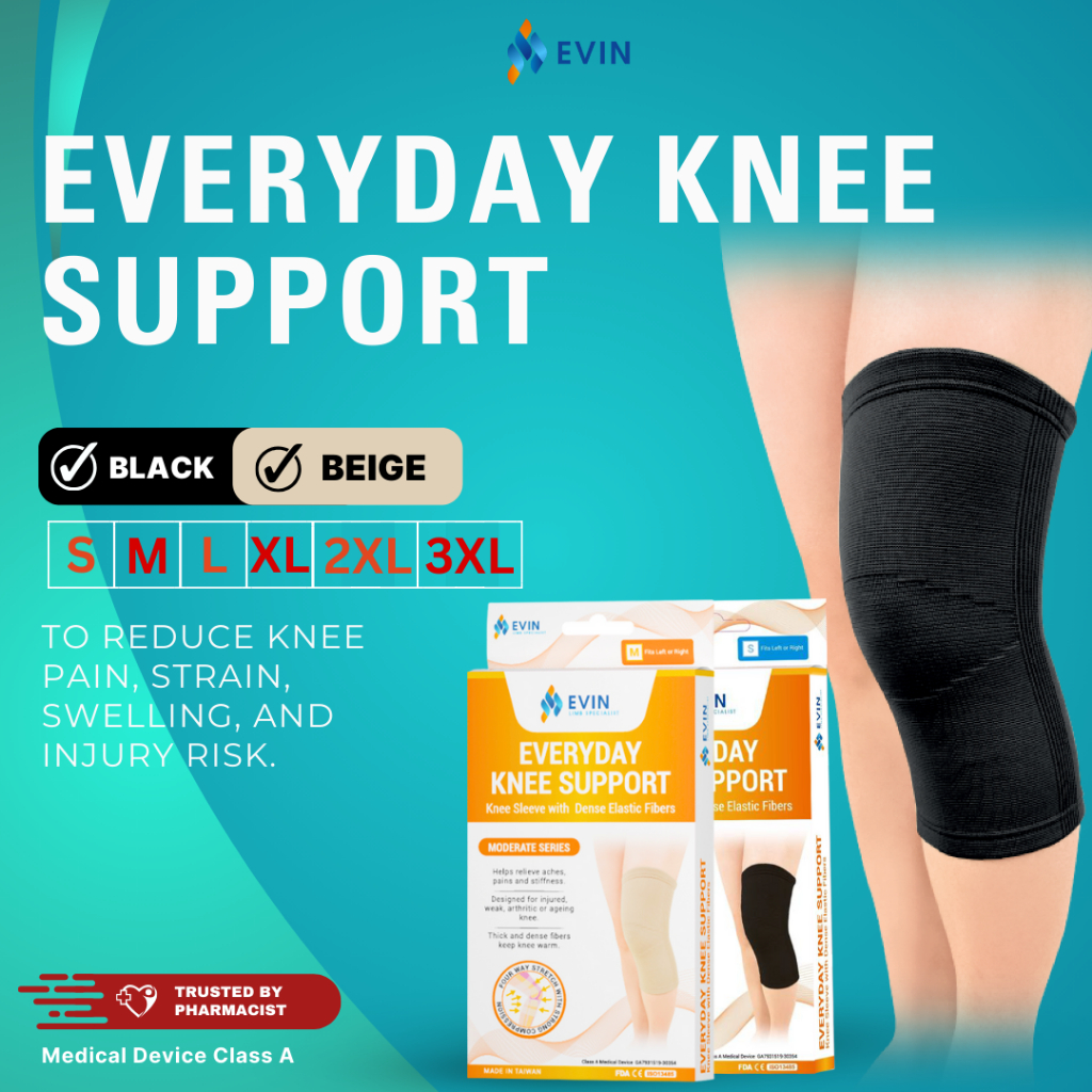 EVIN Everyday Knee Support Knee guard 1 piece/box (New arrival - Mix ...