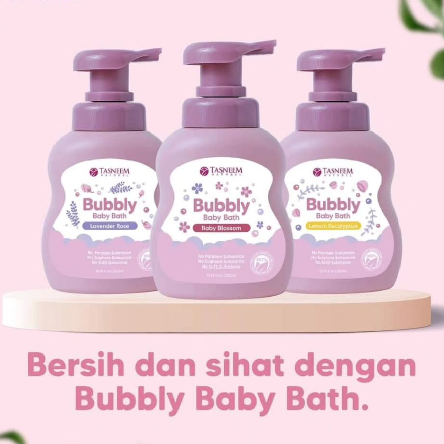 [ORIGINAL HQ] Mandian Baby Tasneem Bath Head to Toe - Lavender/Lemon ...