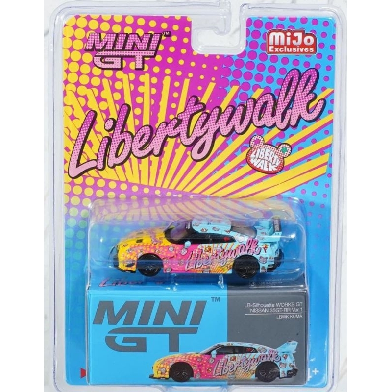 Mini GT 742 Nisan GTR GT-R R35 Liberty Walk Blister | Shopee Malaysia