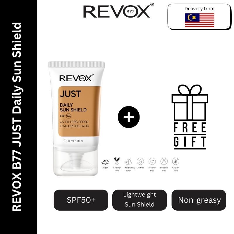 【Ready Stock】REVOX B77 JUST Daily Sun Shield 30ml (100% Made in Europe ...