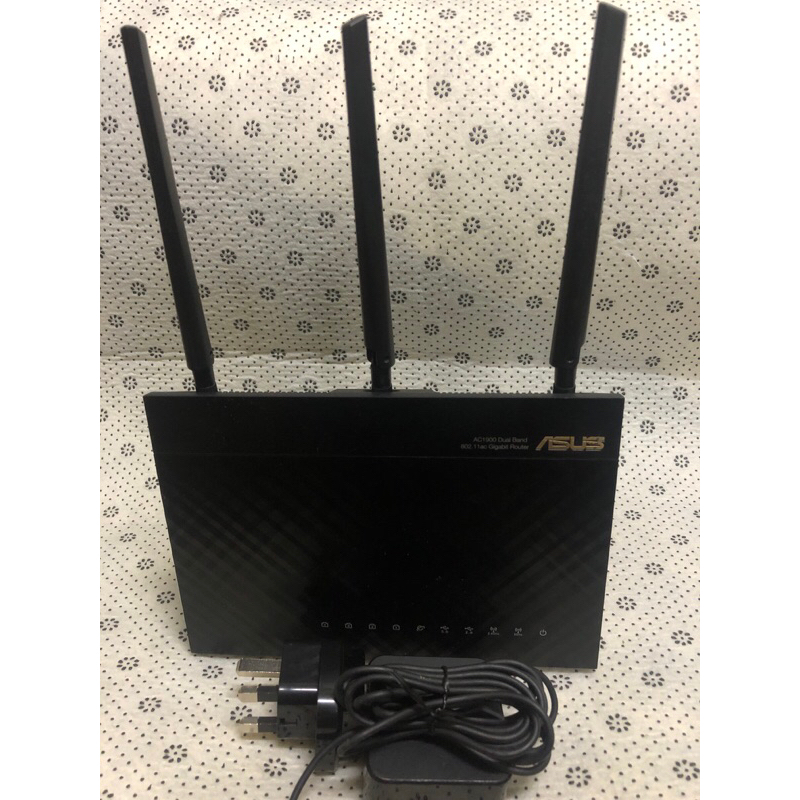 ASUS RT-AC68U Wireless AC1900 Dual Band Gigabit Router (Used) | Shopee ...