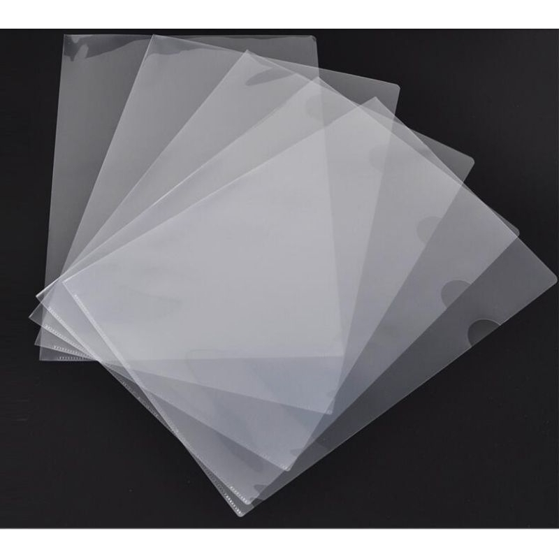 Transparent L-shaped A4 File Folder 透明L形A4文件袋 | Shopee Malaysia
