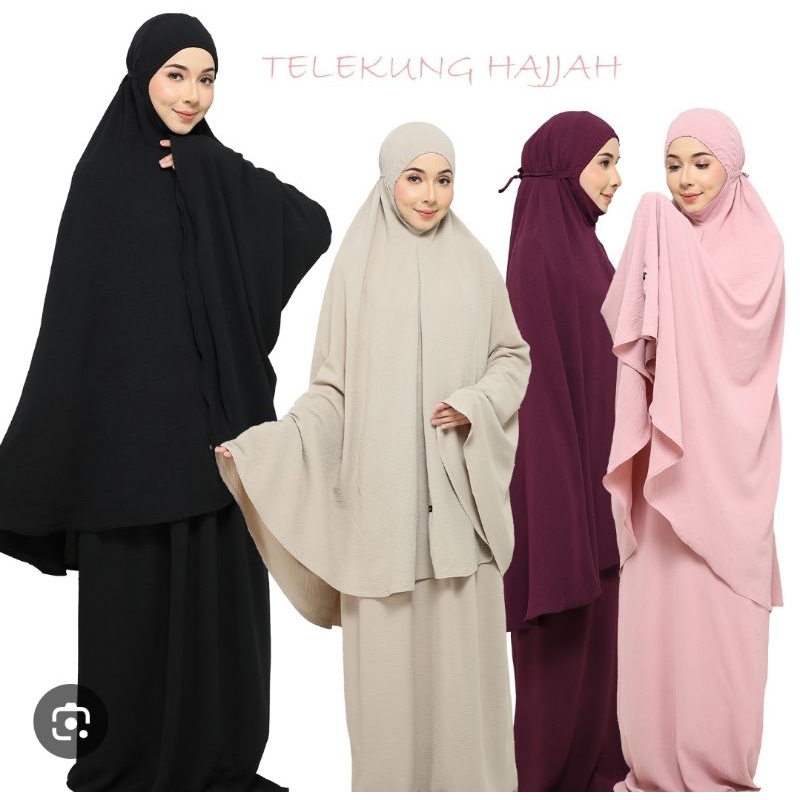 Telekung Cey Betali Dan Box Ironless | Shopee Malaysia