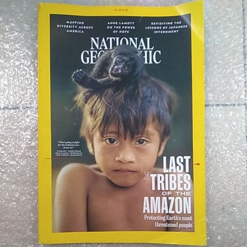 #3 National geographic last tribes of the amazon (10.2019) | Shopee ...