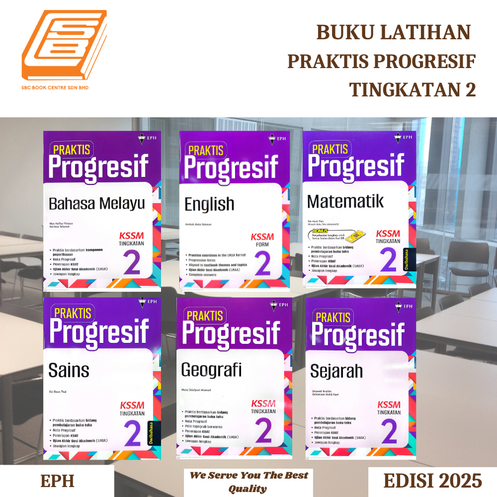[SBCB] Buku Latihan : Praktis Progresif KSSM Tingkatan 2 | Shopee Malaysia
