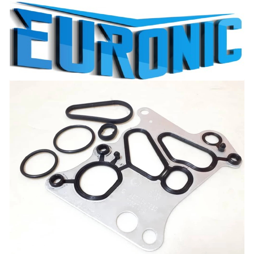 Mercedes EURONIC Engine Oil Cooler Gasket Repair Kit Set W204 W212 W207 ...