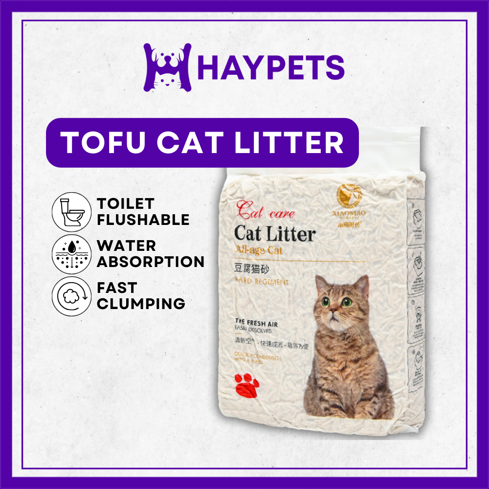 HAYPETS Tofu Cat Litter Tofu Litter Pasir Kucing Murah Pasir Kucing ...