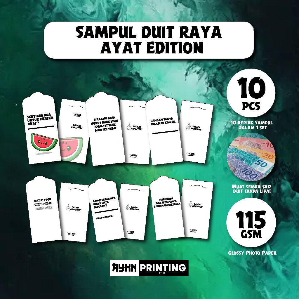 AYKN SAMPUL RAYA AYAT EDITION MURAH | Shopee Malaysia