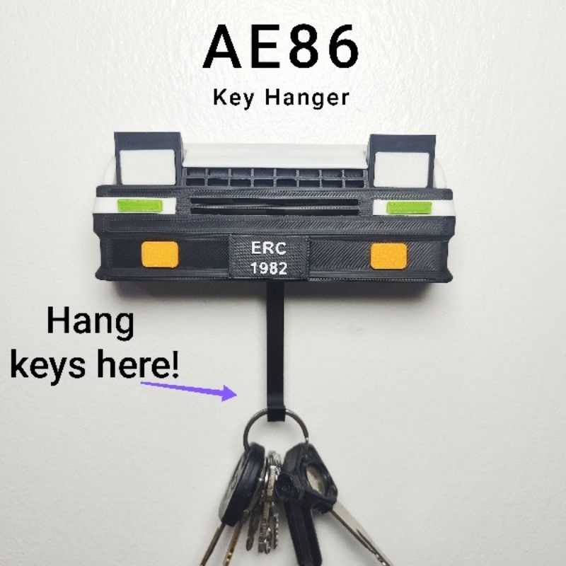 Key hanger inspired by legendary Toyota AE86 Trueno | Shopee Malaysia