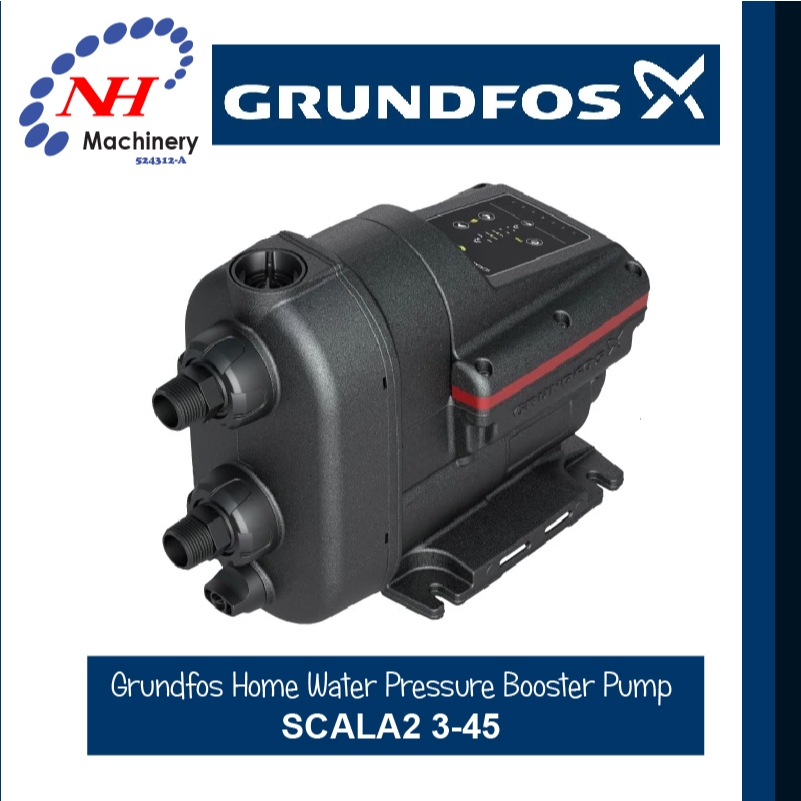 GRUNDFOS SCALA2 3-45 - SELF PRIMING BOOSTER PUMP | Shopee Malaysia