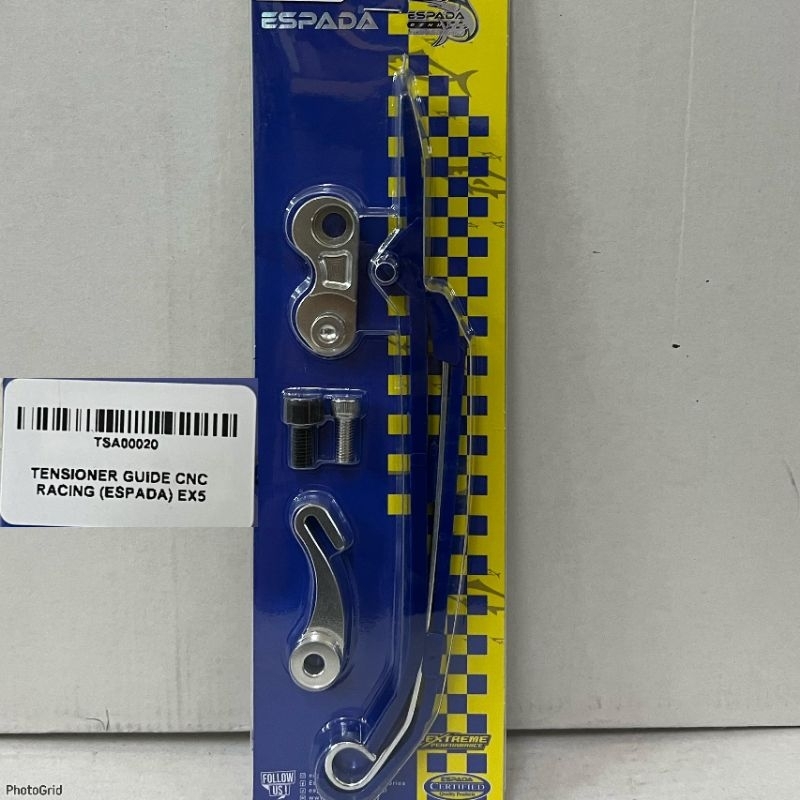 TENSIONER GUIDE CNC RACING EX5 ESAPDA LEO TENSIONEL TENSIONAL | Shopee ...
