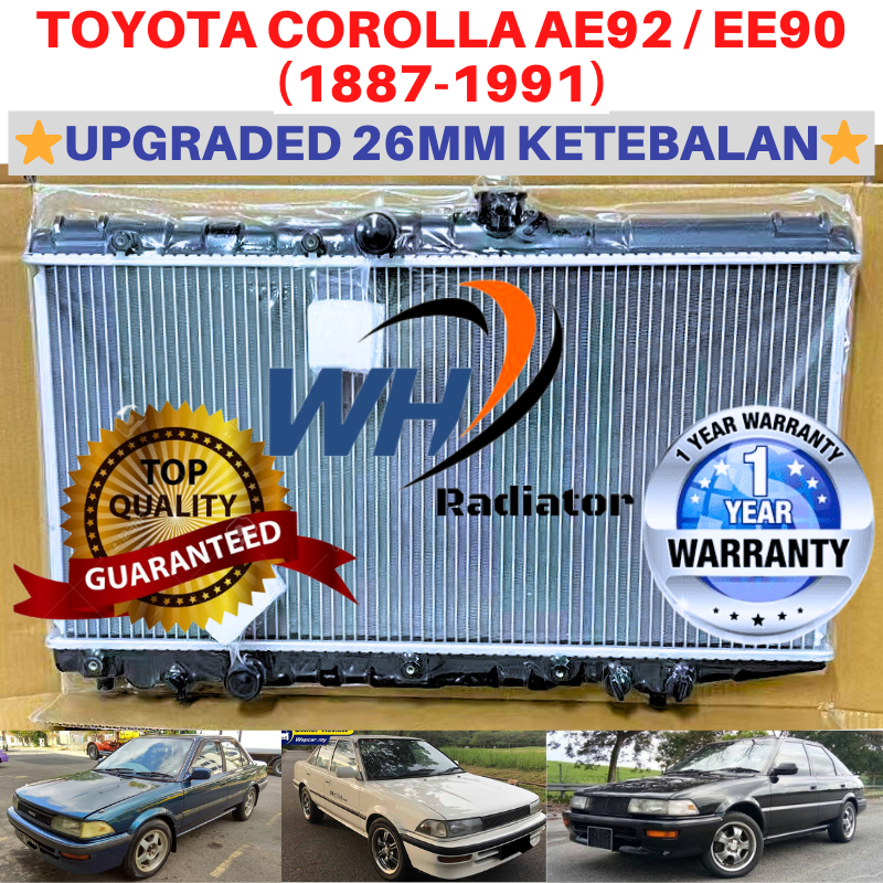 TOYOTA COROLLA EE90/AE92 (26mm)UPGRADED SIZE TOP QUALITY AUTO/MANUAL ...