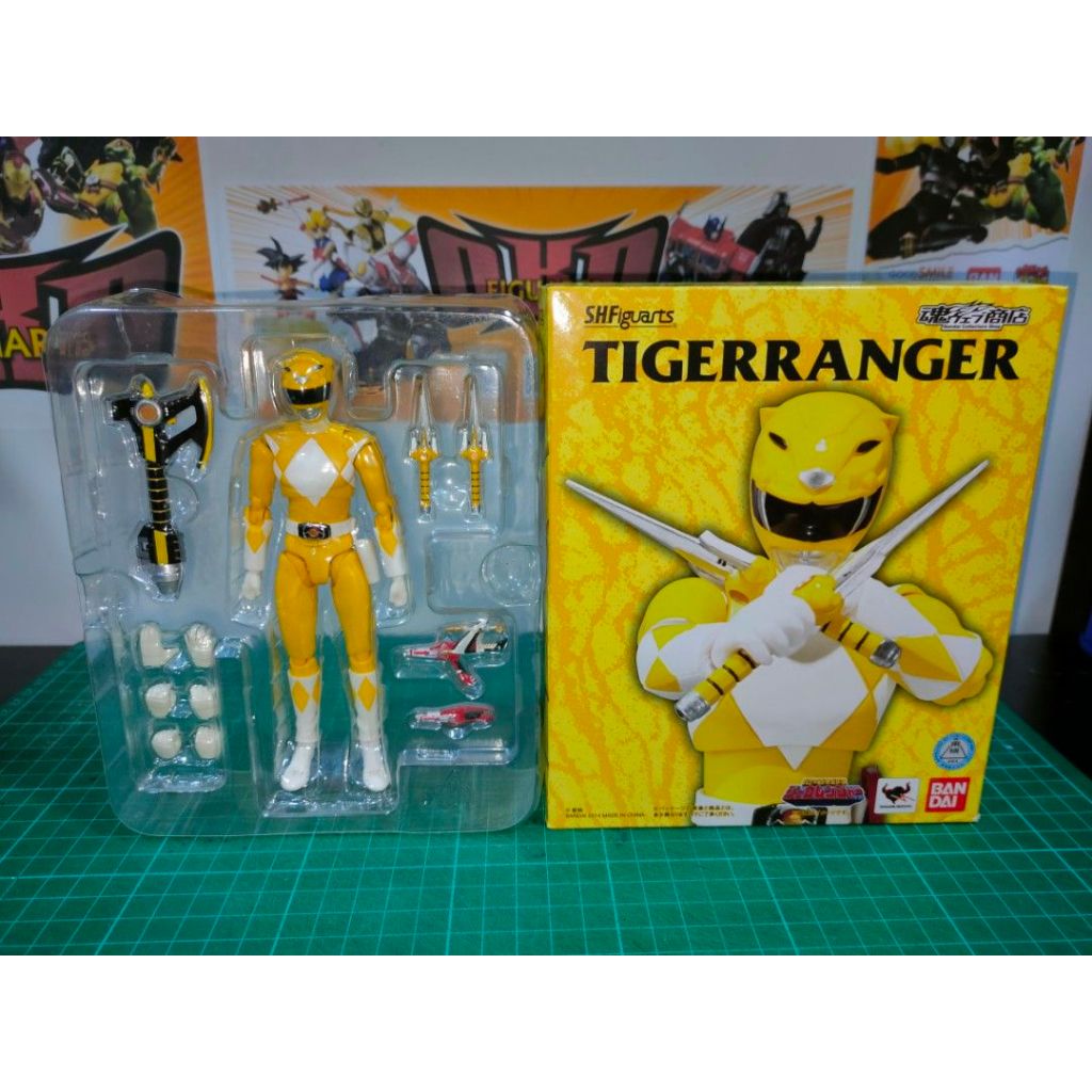 Bandai S.H.Figuarts SHF Zyuranger aka Mighty Morphin Power Rangers ...