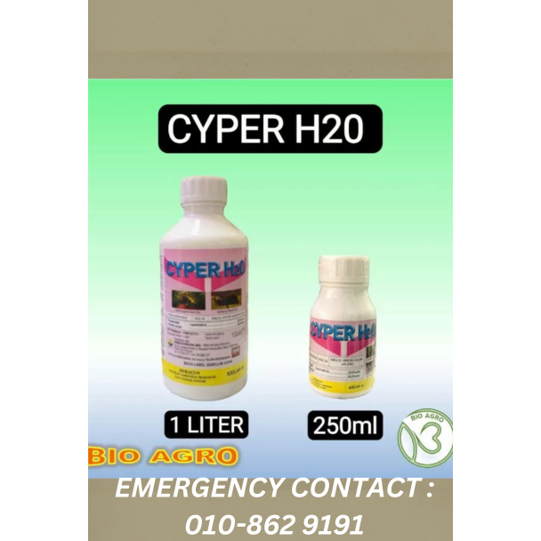 CYPER H20/Cypermethrin 20%/ Racun Serangga/ Kumbang Tanduk Ulat ...