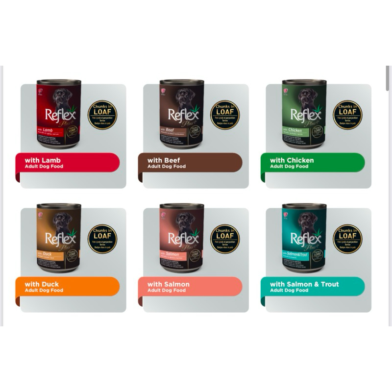 Reflex Plus Dog Canned 400g | Shopee Malaysia