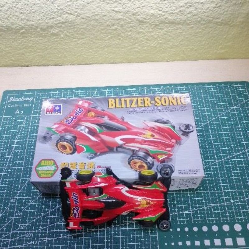 Da Xing Mini 4wd Blitzer-Sonic VS Chassis.Siap pasang | Shopee Malaysia