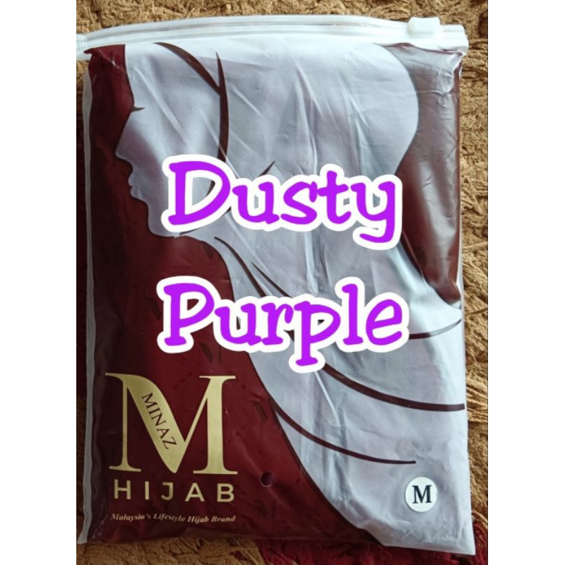 Original MINAZ HIJAB EZY SARUNG (Dusty Purple Size M) | Shopee Malaysia