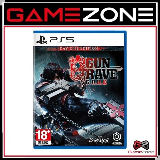 PS5 Gungrave Gore Day One Edition 枪神 G.O.R.E 首日版 (R3) 中英文版 Eng/Chi Ver ...