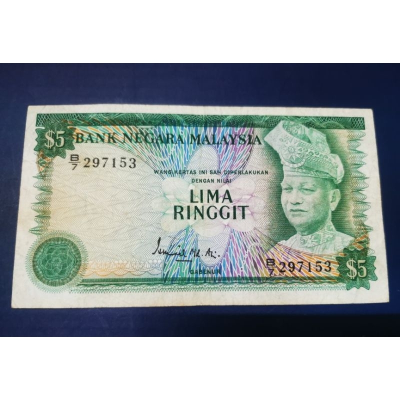 Offer Banknote Malaysia Rm5 Siri 3 B/70297153 AEF++ Cantik Seperti Di ...