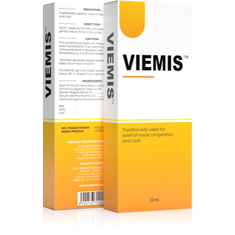 Aromatic Nano Oil IV Mist atau Viemis 12ml Rawatan Resdung dan Migrain ...