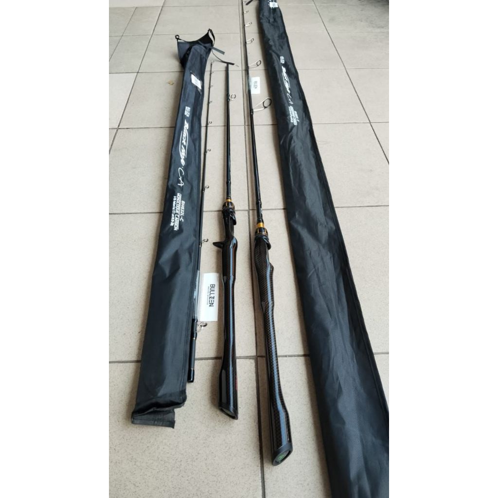 BULLZEN BLACK HOLE SPINNING/BAITCASTING(BC) FISHING ROD | Shopee Malaysia