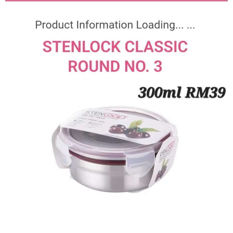 Stenlock Classic Round No. 3 300ml | Shopee Malaysia