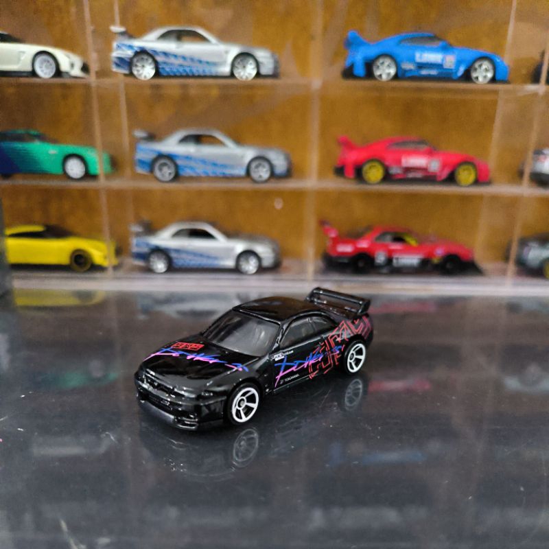 Hot Wheels Nissan Skyline R33 HKS Unrivet | Shopee Malaysia