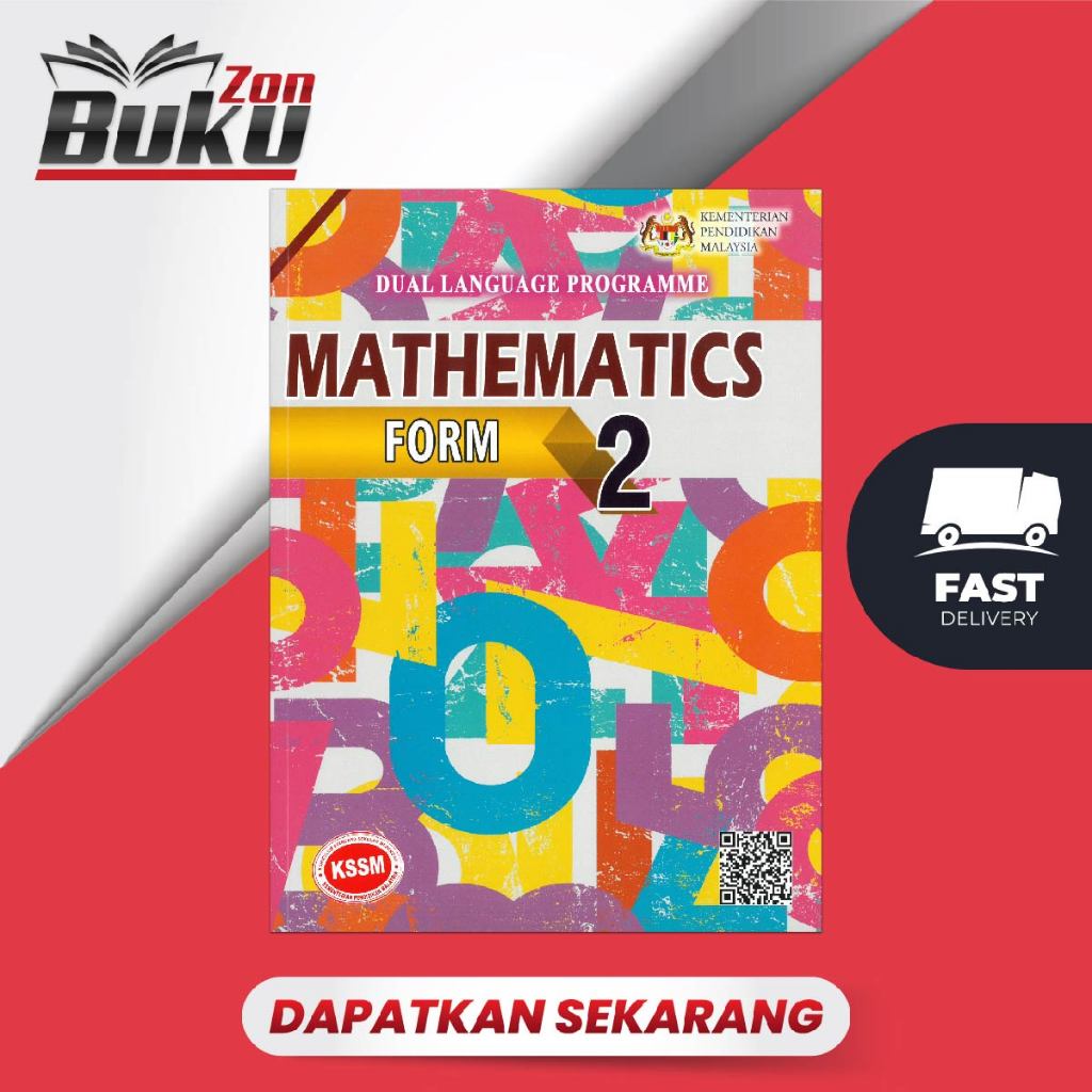 ZON BUKU RIMBUNAN ILMU TEXT BOOK DLP MATHEMATICS FORM 2 9789672031062 ...