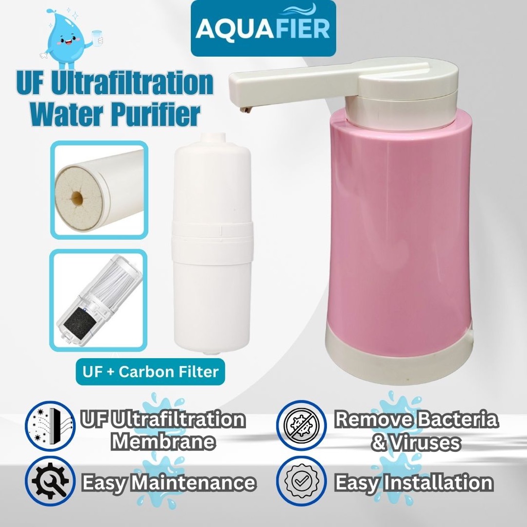 🇲🇾 AQUAFIER Kitchen UF Ultrafiltration Water Purifier Tap Faucet Ultra ...