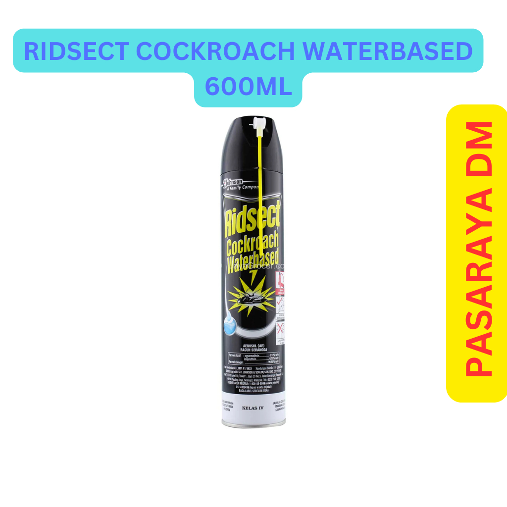 Ridsect Cockroach Water-Based 600ml (RIDSECT COCKROACH WATER-BASED ...