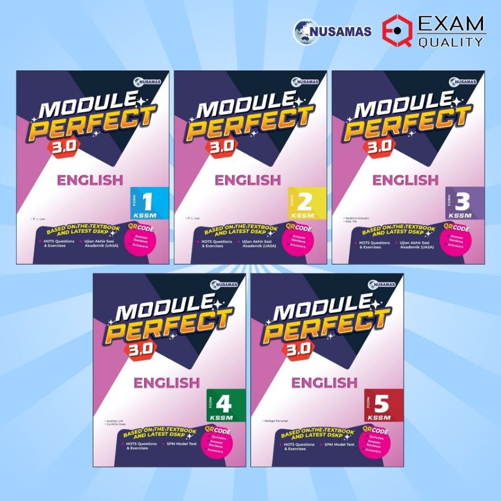 [NUSAMAS] MODULE PERFECT 3.0 ENGLISH FORM 1-5 | Shopee Malaysia