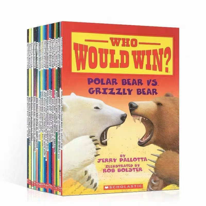 Guess Who Would Win Animal Competition 24 Books | Shopee Malaysia