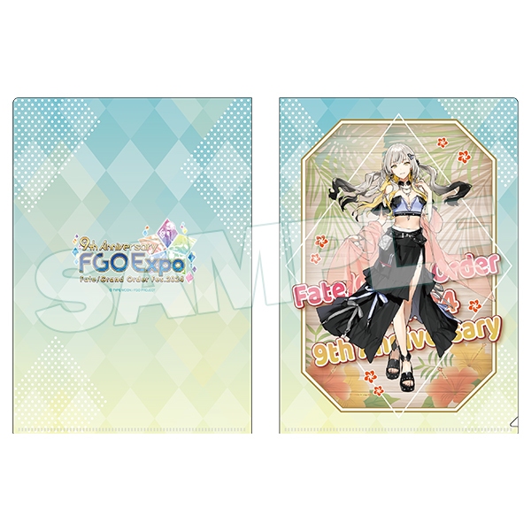 Fgo 9th anniversary Fes 2024 Marie Alter A4 clear file (Fate Grand ...
