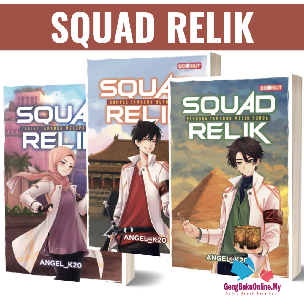 Bookiut : Novel Kanak-Kanak & Remaja - Squad Relik | Angel_k20 | Shopee Malaysia