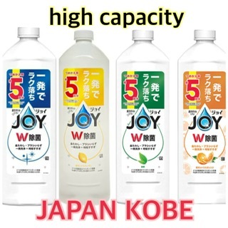 Japan Direct Joy 5 times Dish Detergent Refill, 670mL Green Tea/Lemon/Orange/Refreshing Slight ...