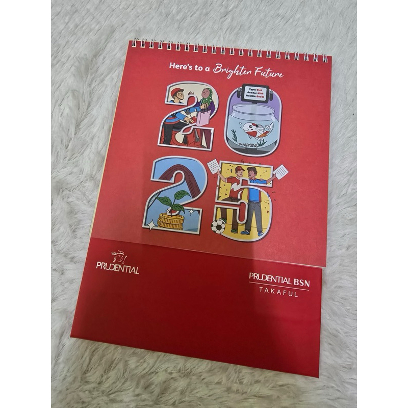 NEW Prudential Calendar 2025 | Shopee Malaysia