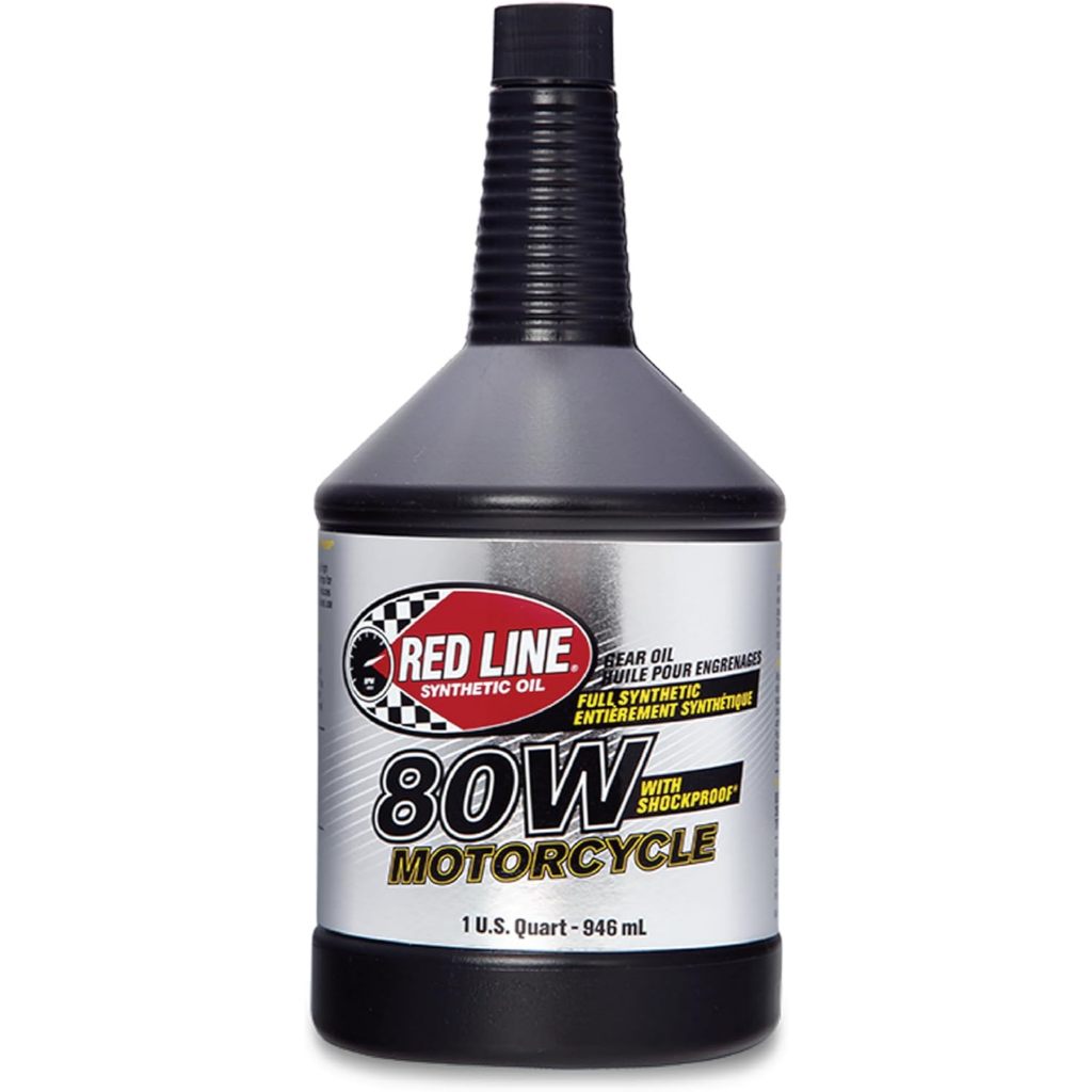 REDLINE Red Line 80W Motorcycle / Motorbike Gear Oil with Shockproof ...