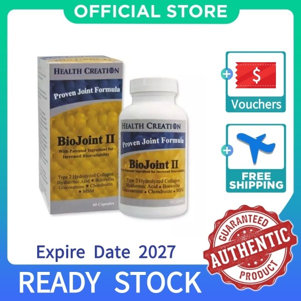 READY STOCK (Exp: 06/2027) Health Creation BioJoint II (Proven Joint ...