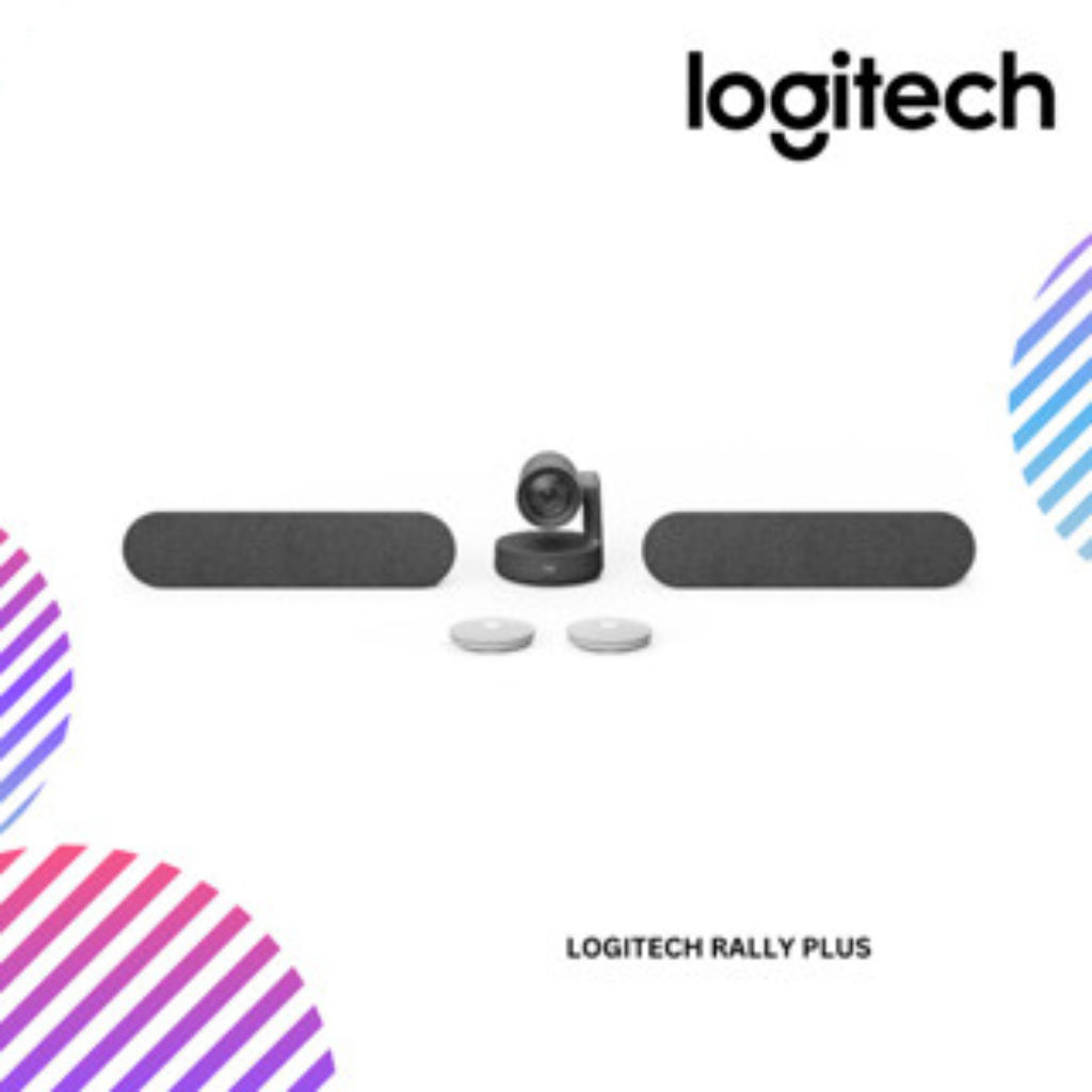 LOGITECH RALLY PLUS SET (1 CAMERA, 2 SPEAKER, 2 MIC, MOUNTING KIT ...
