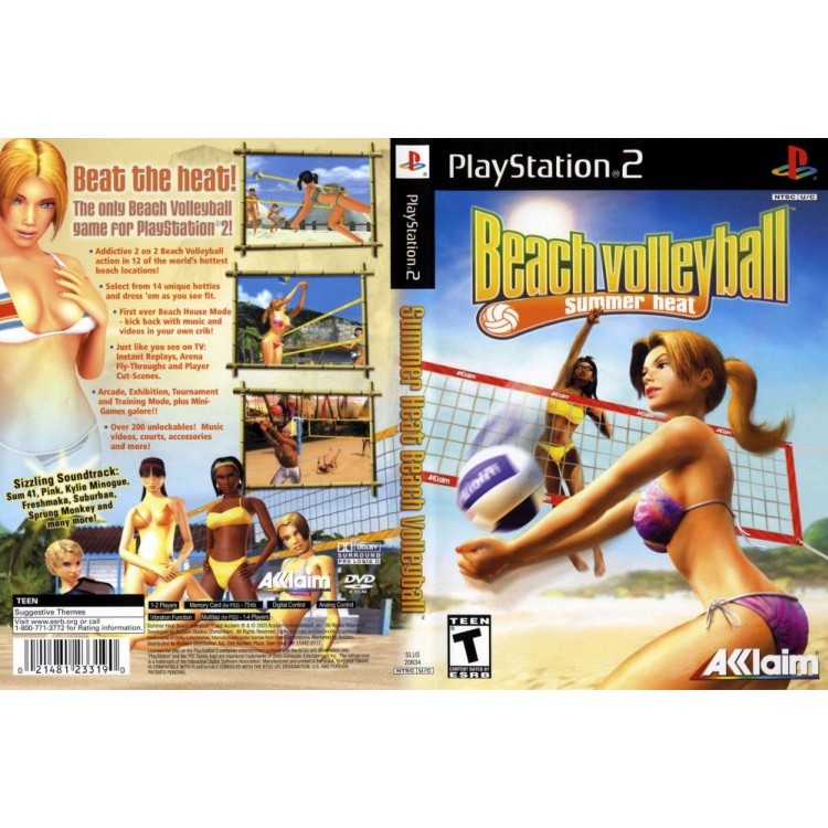 PS2 Summer Heat Beach Volleyball (DVD GAME) | Shopee Malaysia