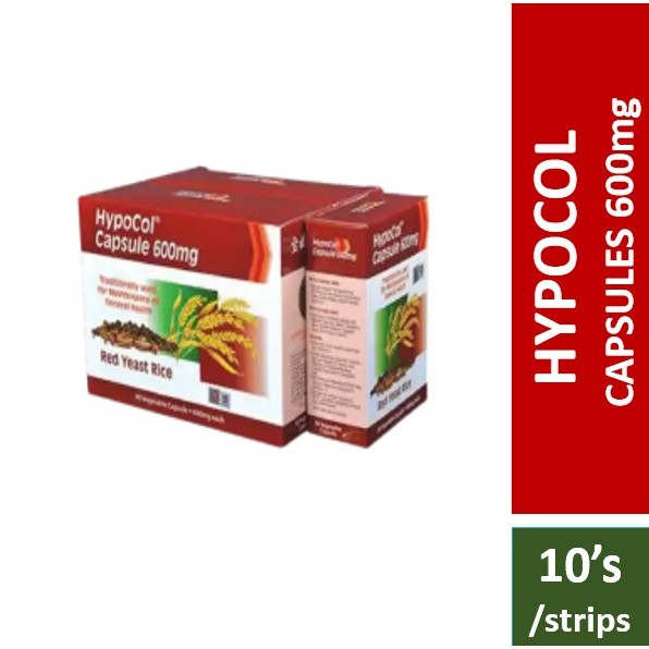 HYPOCOL CAPSULE 600MG 10 VEGETABLE CAPSULE /STRIP 10's | Shopee Malaysia