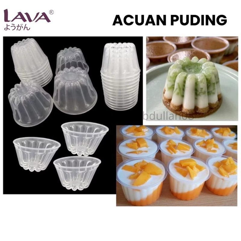 LAVA JM170 Mini Jelly Mould/Acuan Puding/Acuan Puding mini/Agar-Agar/Jelly Mould/Puding | Shopee ...