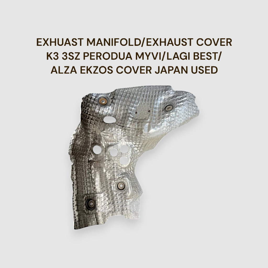EXHUAST MANIFOLD/EXHAUST COVER K3 3SZ PERODUA MYVI/LAGI BEST/ALZA EKZOS ...