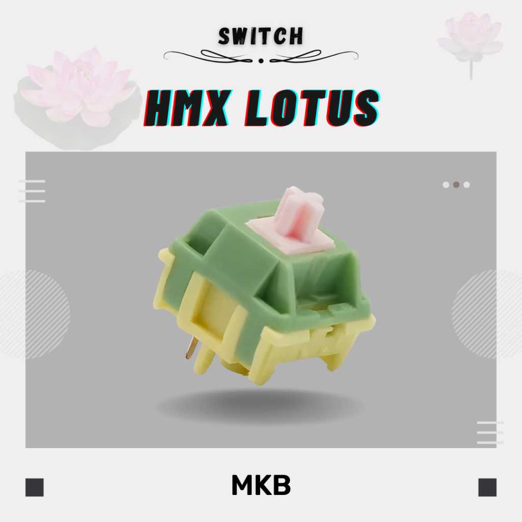 HMX Lotus Linear Switches Switch for Mechanical or Gaming Keyboards ...